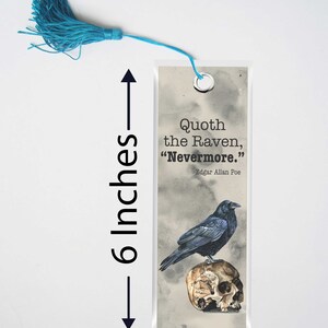 Skull With Raven Edgar Allan Poe Raven Nevermore Book, Crow Black Bird Gothic Watercolor Print ...