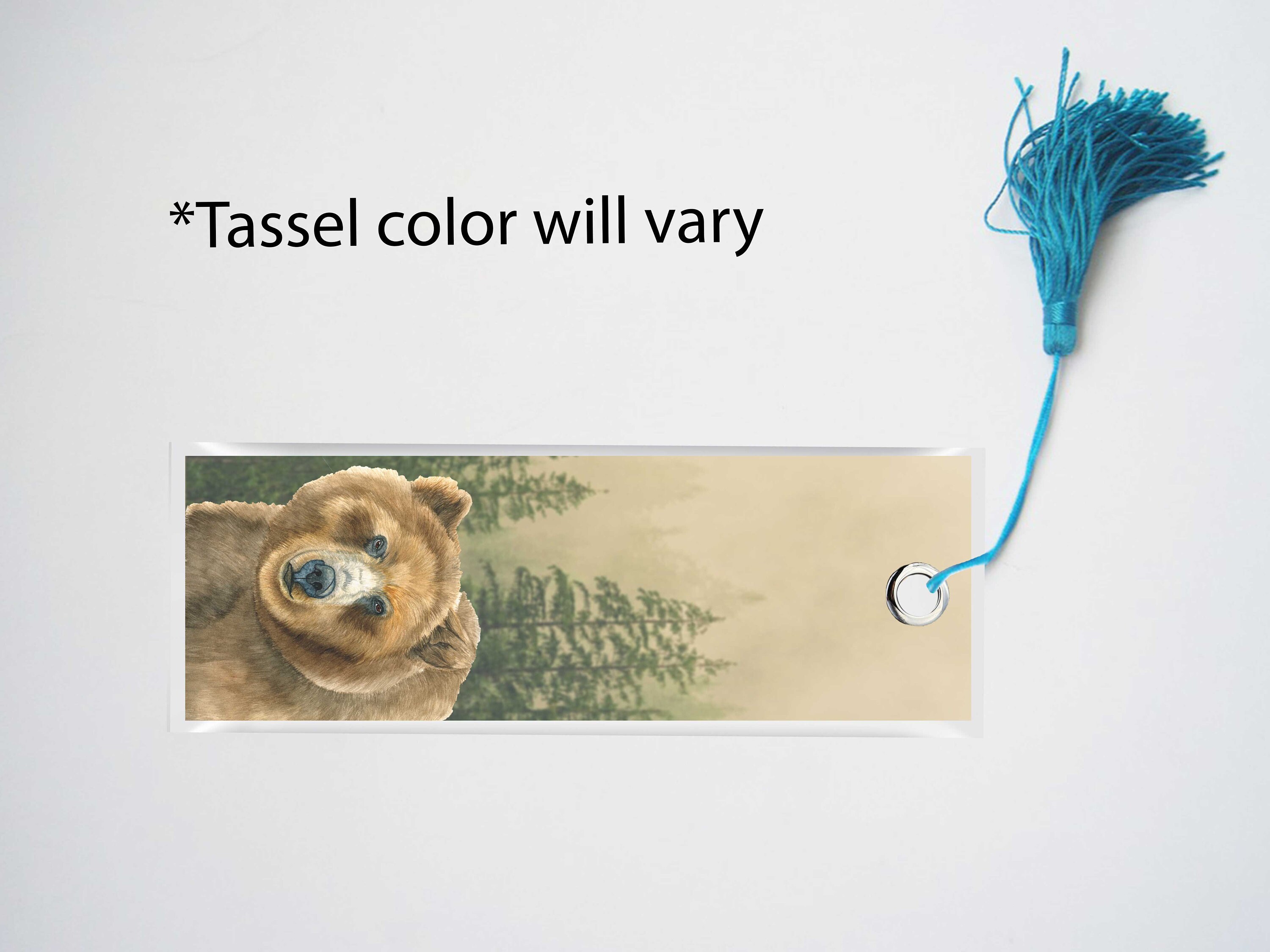 Brown Bear Bookmark, Grizzly Bear Bookmark, Bear Bookmark, Animal ...