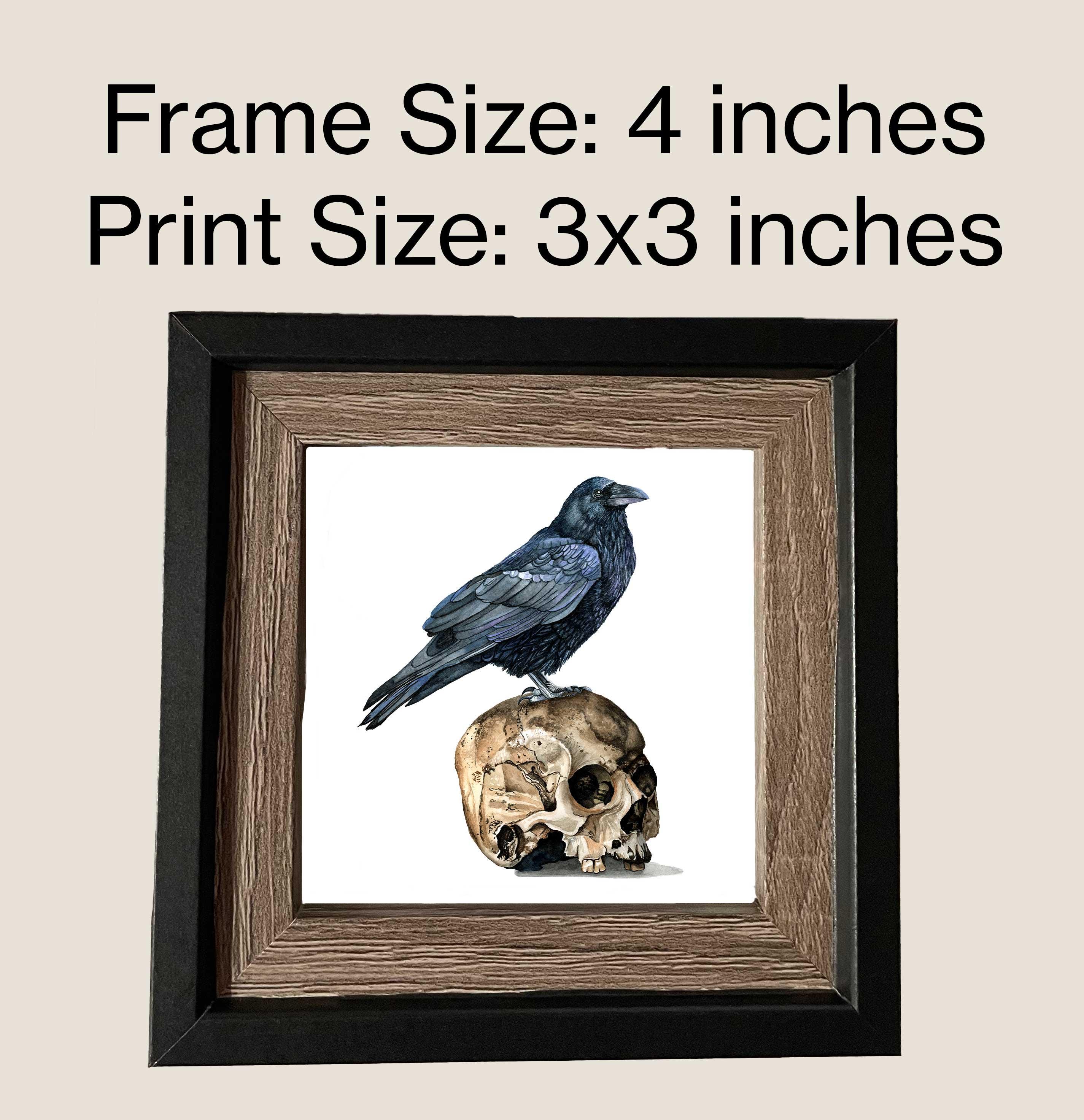 Mini Bird Art Print Miniature Watercolor Tiny Painting Cute Little ...