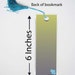 Yellow Cockatiel Bookmark. Pet Bird Bookmark. Laminated Bookmark With ...