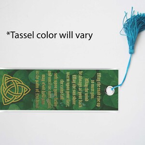 Old Irish Blessing Bookmark, Celtic Knot Bookmark, Lucky Irish ...