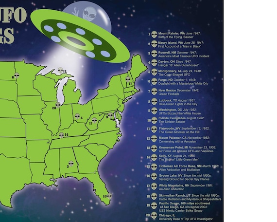 Ufo Sightings Map