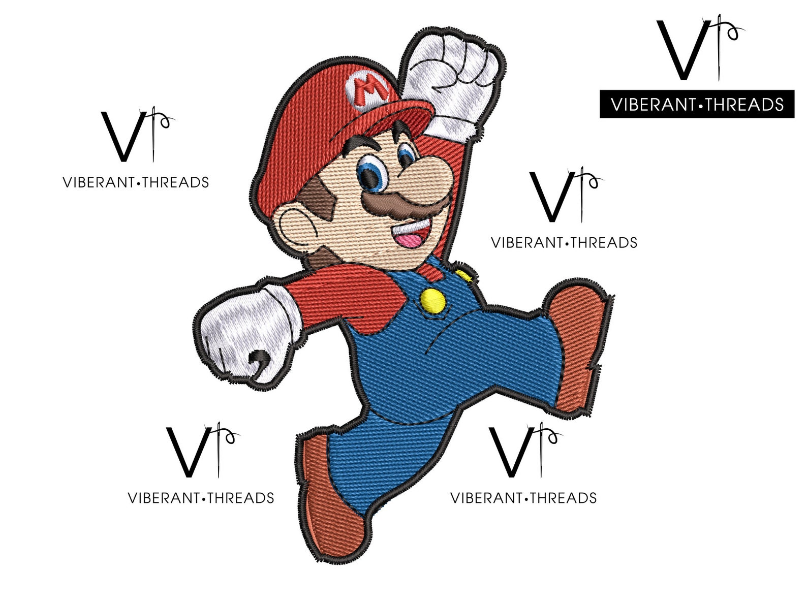 Mario Machine Embroidery Design File, Super Mario Embroidery, Mario ...