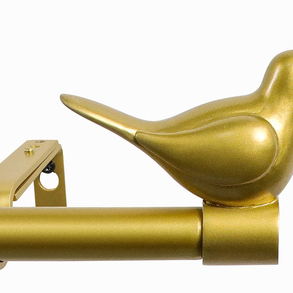 Bird Curtain Rod Finials - Etsy