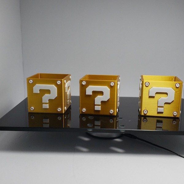 Mario Yellow Box - Etsy