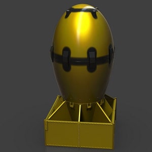 Oppenheimer Atom Bomb Container 3D Printed - Etsy