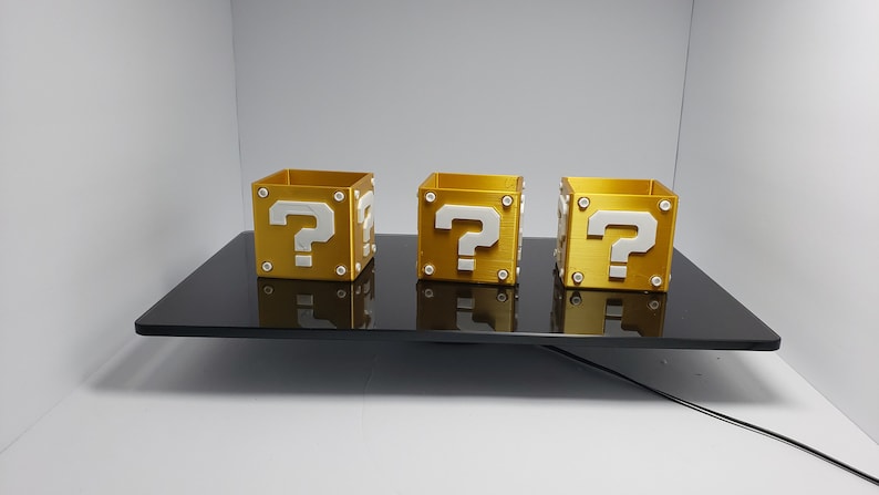 Mario Mystery Box Golden - Etsy