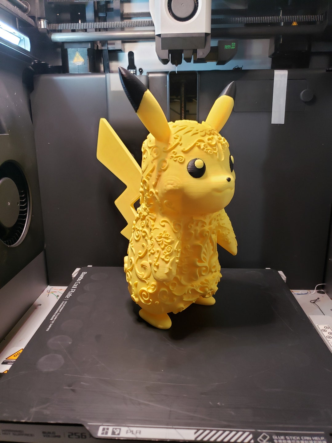 Pikachu Deluxe Ornamental Design - Etsy