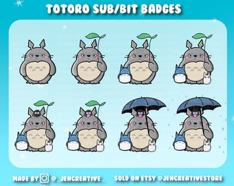 Totoro Emotes - Etsy