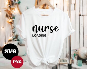 Nurse Loading Svg - Etsy