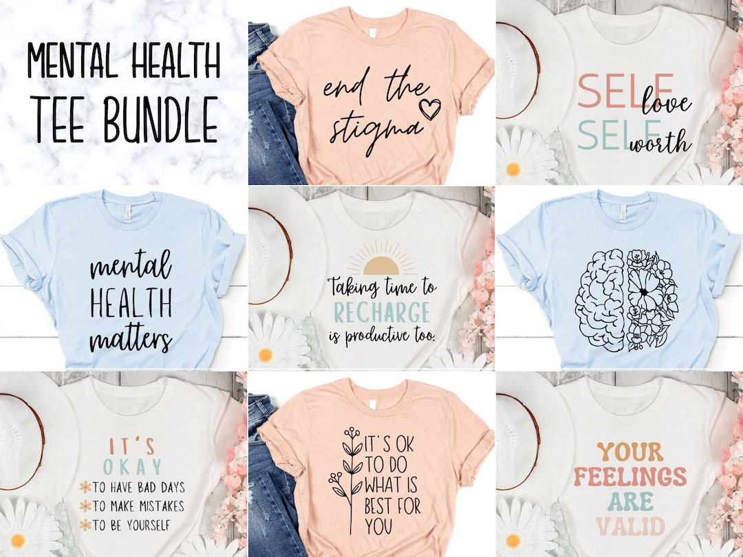 Mental Health Svg Bundle, Mental Health Awareness Bundle Svg ...