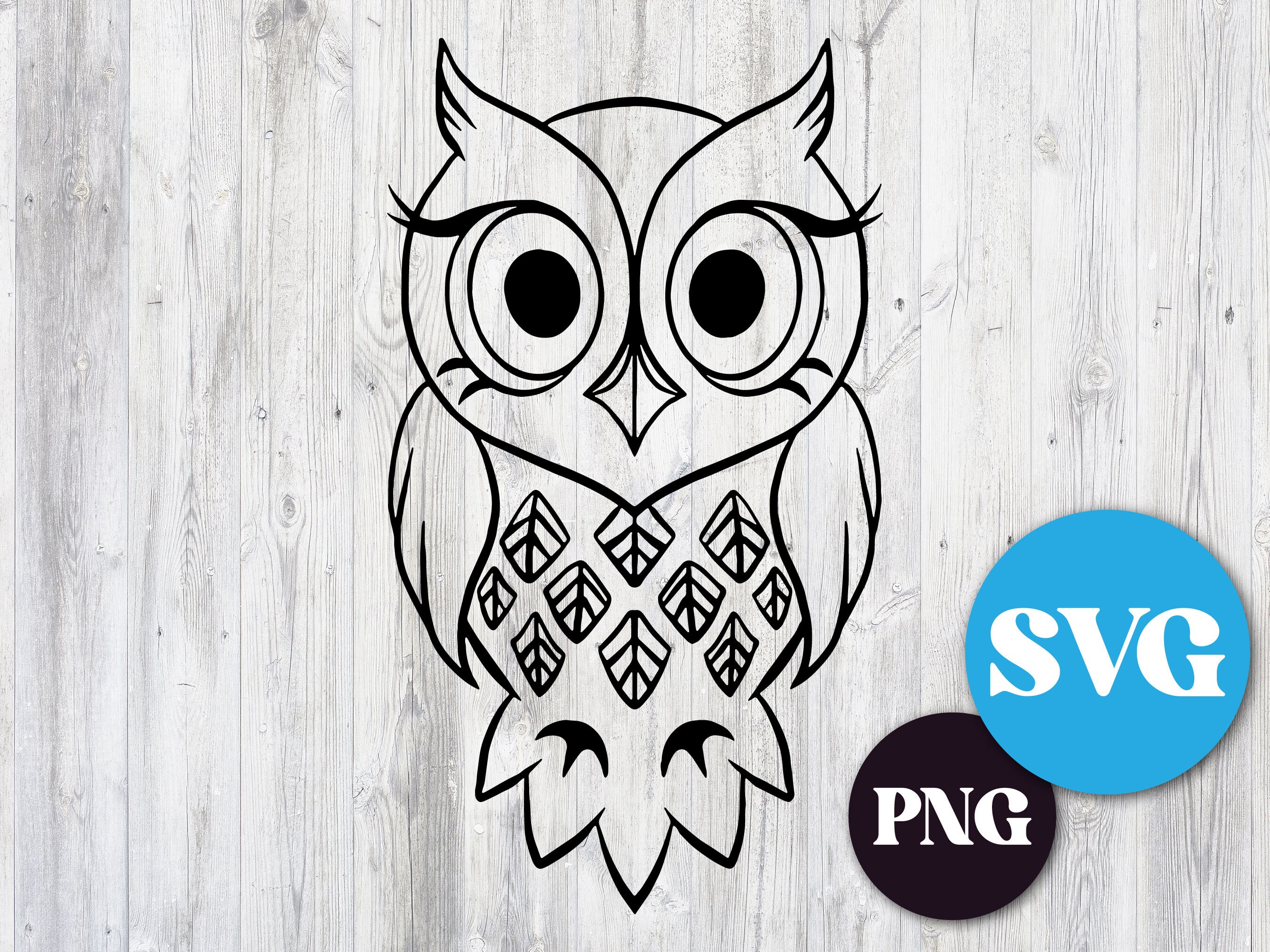 Baby Owl Vector