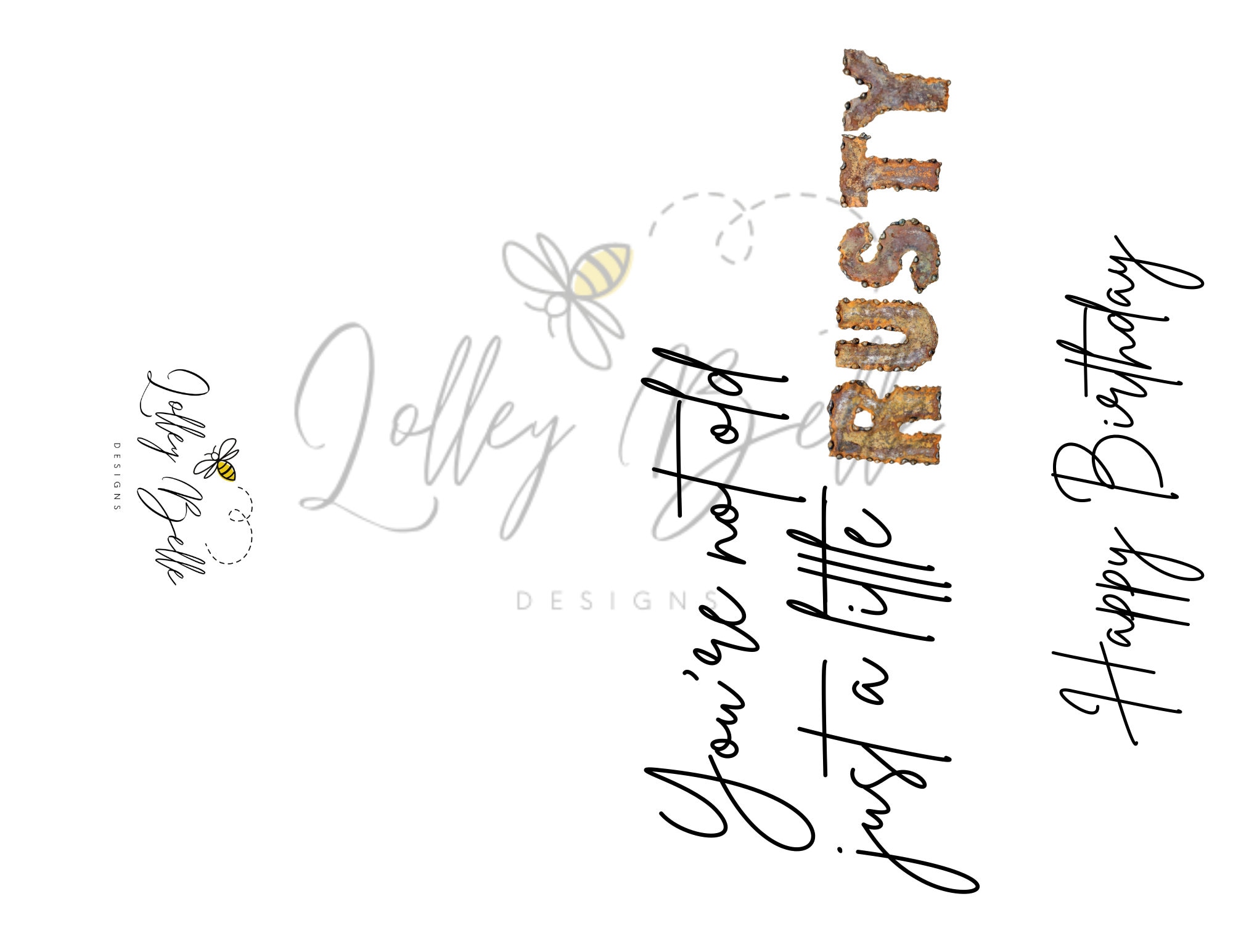 You're Not Old Just a Little RUSTY Funny Printable Birthday Card - Etsy