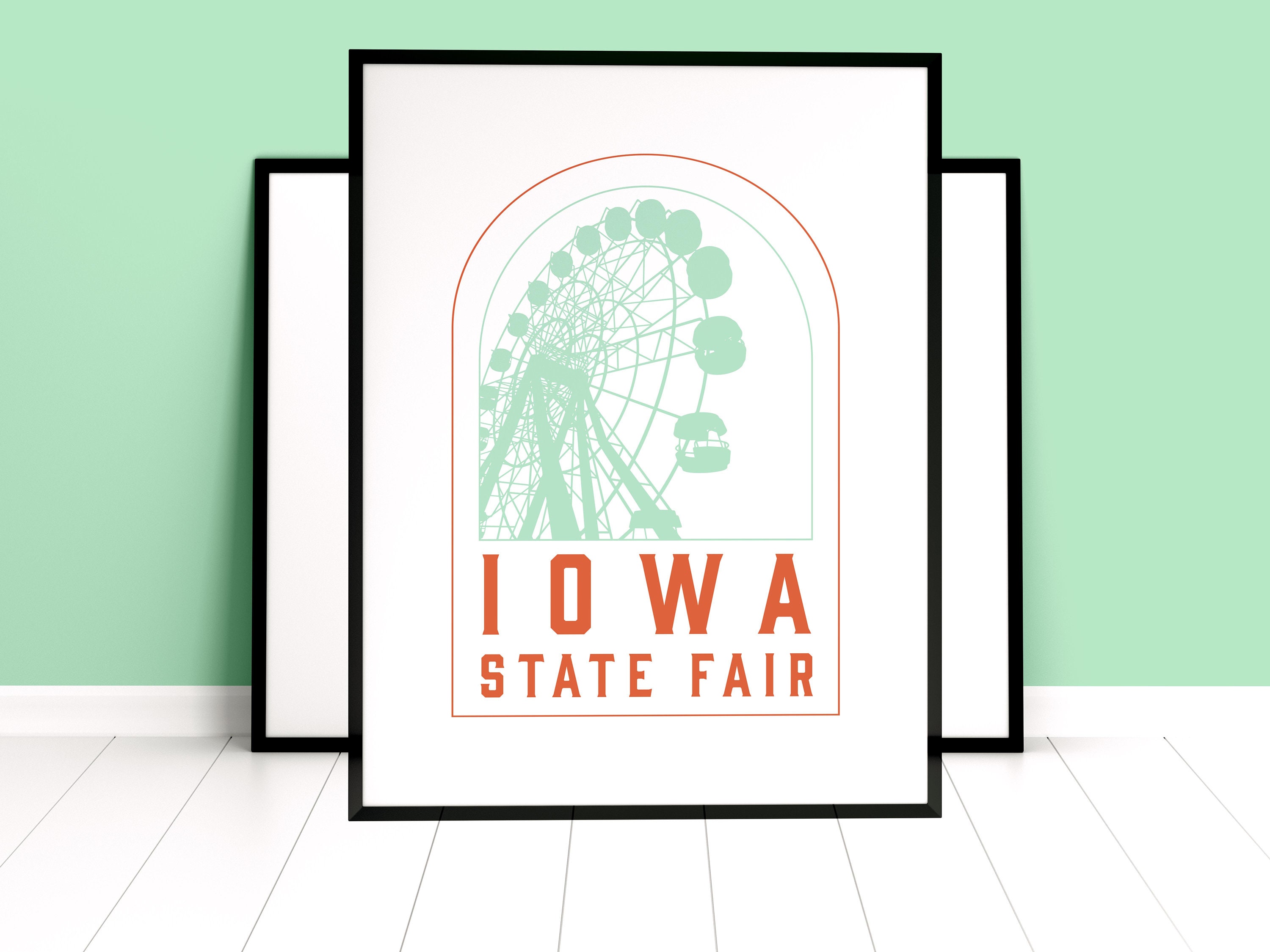 Iowa State Fair Poster - Etsy