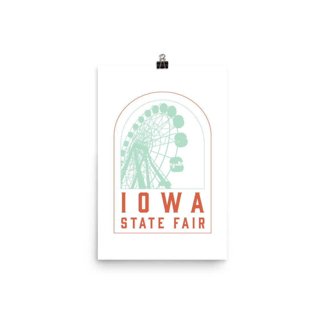 Iowa State Fair Poster - Etsy