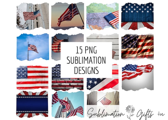 USA Sublimation Backsplash Designs Patriotic Sublimation - Etsy