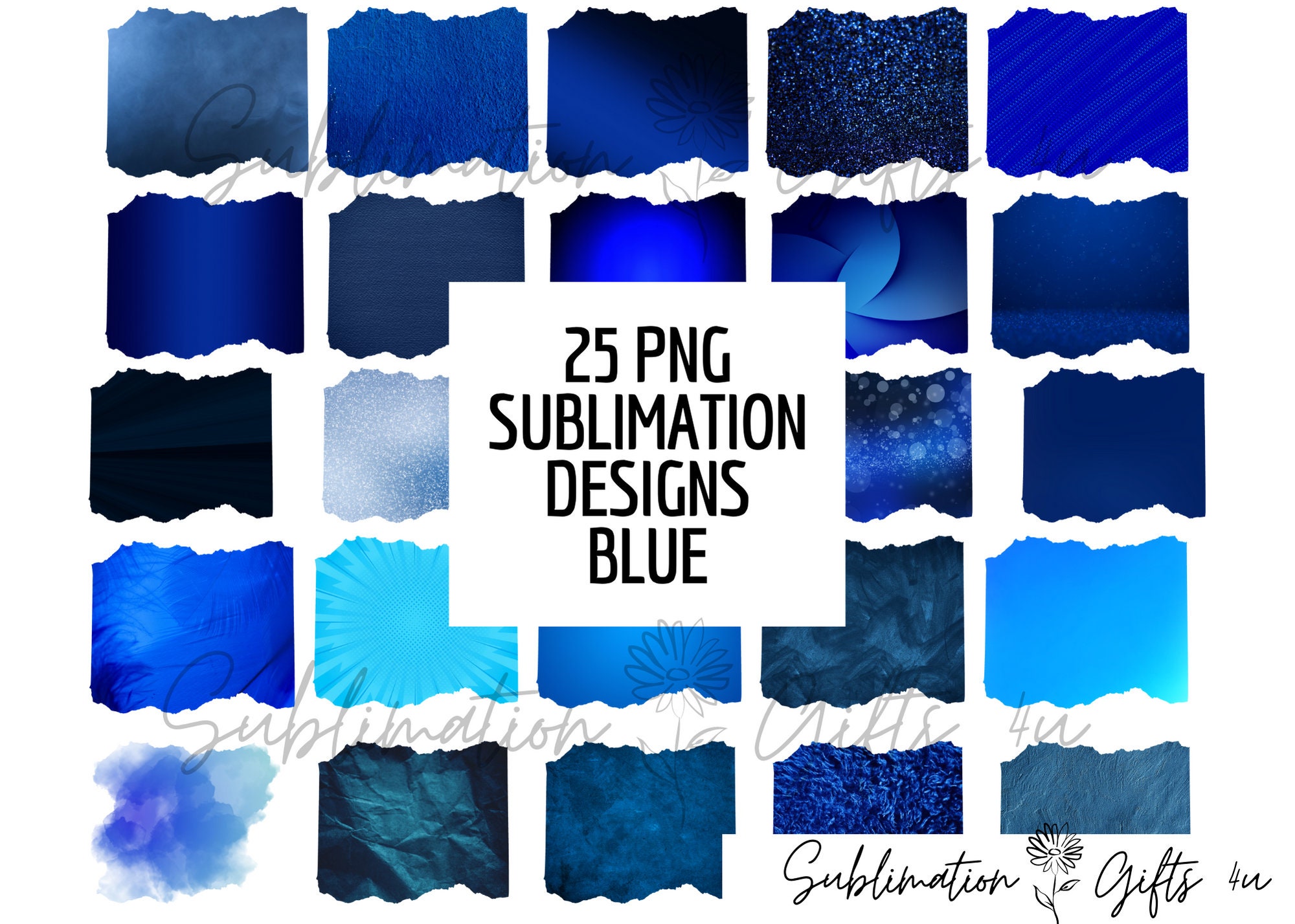 Blue Background PNG, Sublimation Backgrounds, Sublimation Backsplash ...