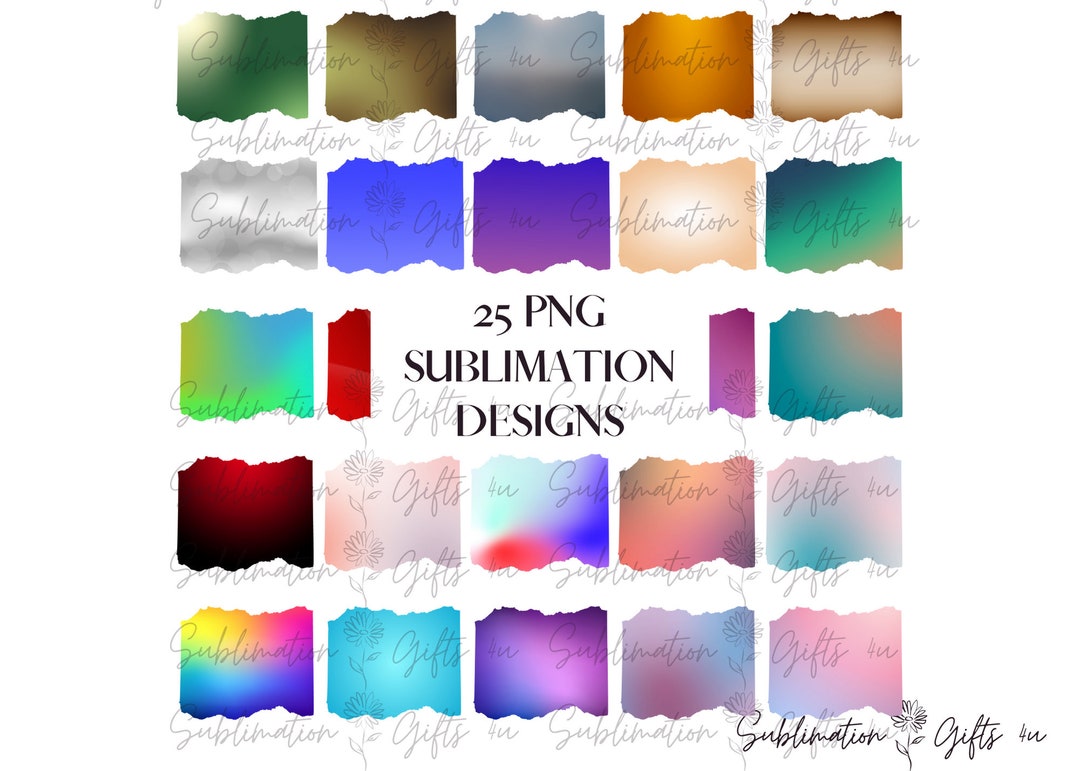 Gradient Background PNG, Gradient Sublimation Backgrounds, Sublimation ...