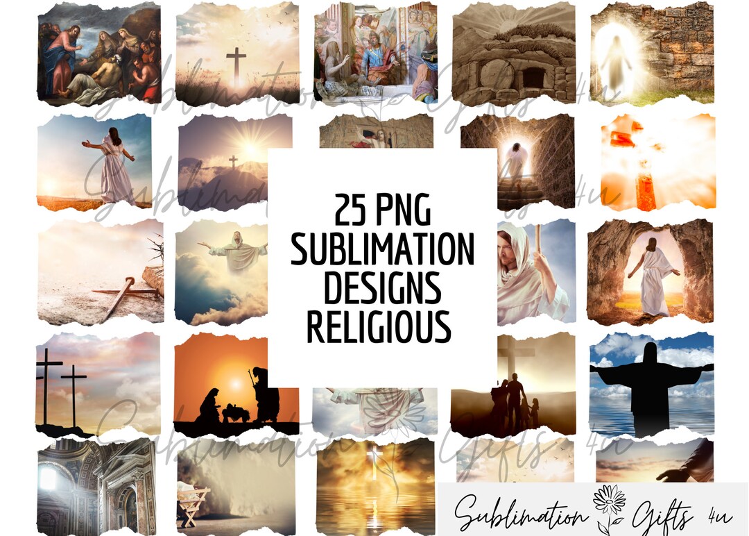 Religious Sublimation Png Designs, Religion Background PNG, Church ...