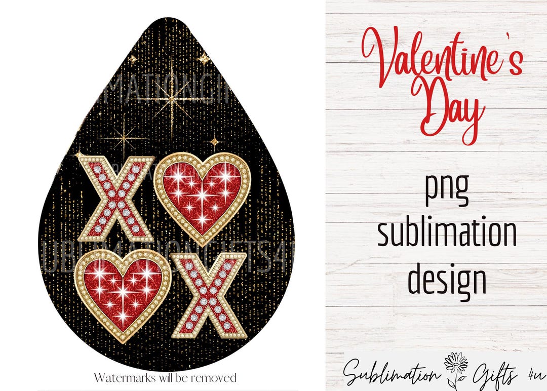 Valentines PNG XOXO Earrings | Whimsical Gnome-themed Jewelry Perfect ...
