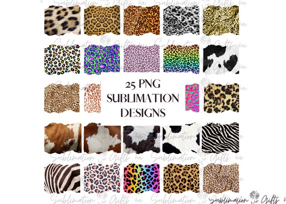 Animal Patterns Sublimation Designs Leopard Background PNG - Etsy