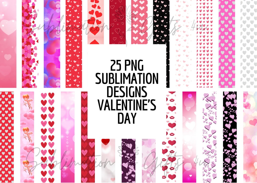 Valentine's Day Key Fob Sublimation Png Bundle, St Patricks Day Bundle ...