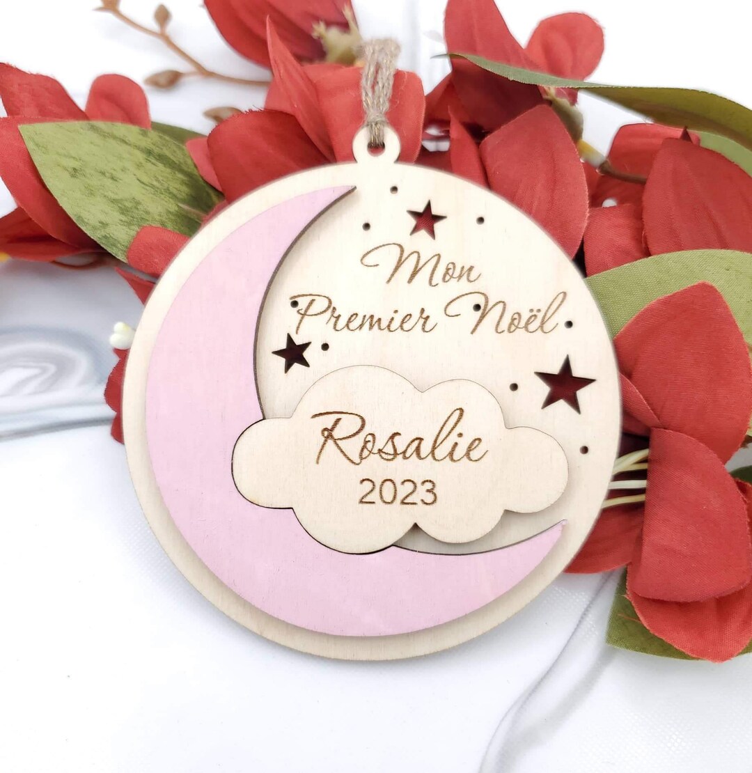 Personalized Wooden Christmas Ball my First Christmas - Etsy