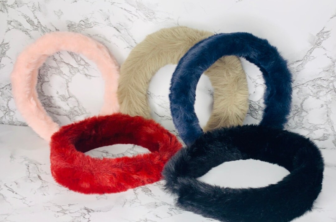Fuzzy Fur Headbands - Etsy