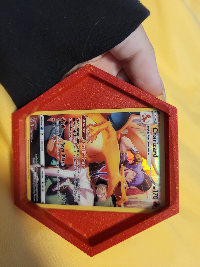 Charizard Trainer Gallery Pokemon Card Coaster - Etsy