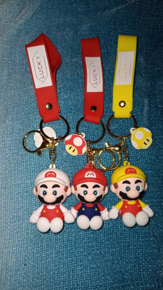 Super Mario Keychains | Etsy
