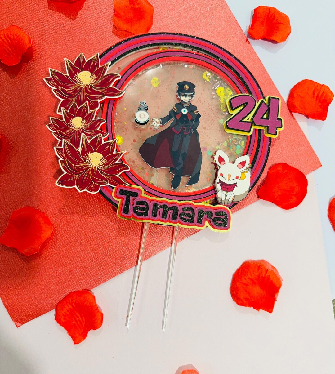 Hanako-kun Caketopper - Etsy