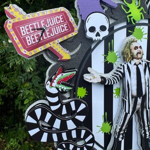 Beetlejuice Caketopper ., Birthday Decoration Kit, Party Accesories for ...
