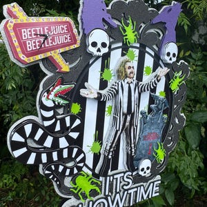 Beetlejuice Caketopper ., Birthday Decoration Kit, Party Accesories for ...