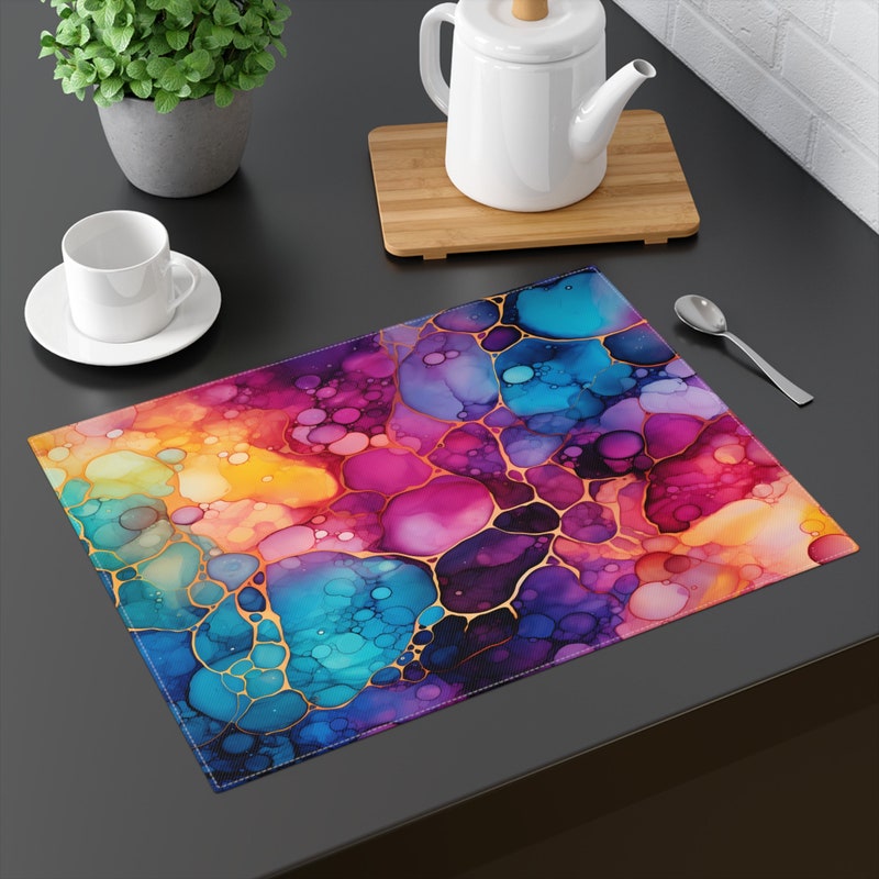 Abstract Colorful Fabrics - Etsy