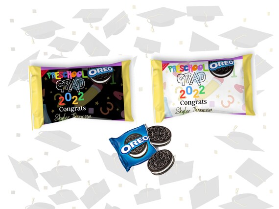 Pre-k Graduation Oreo 0.78 Oreo Labels preschool Graduation - Etsy
