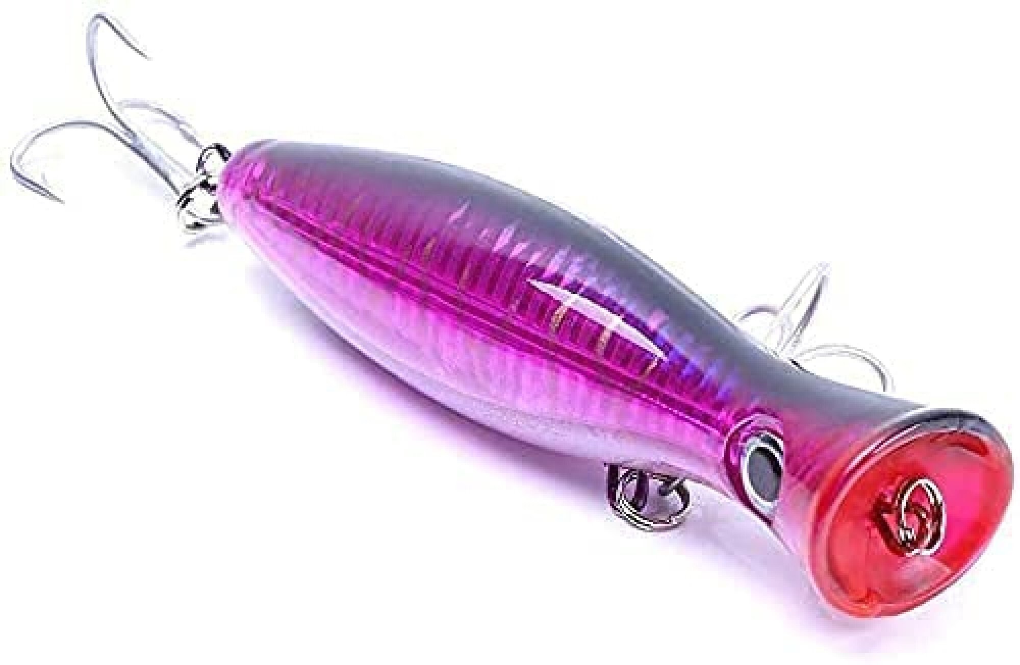 Pack of 3 Large Top Water Poppers 4.75 In/ 1.5 Oz Surf, Offshore ...