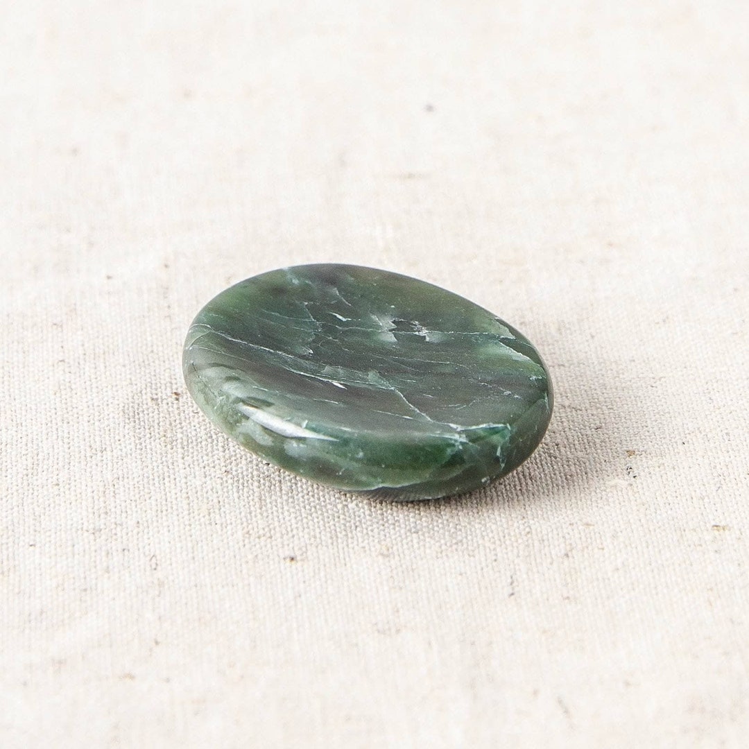 Green Jade Worry Stone - Etsy