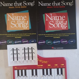 Name That Song! Music Trivia Game - Etsy