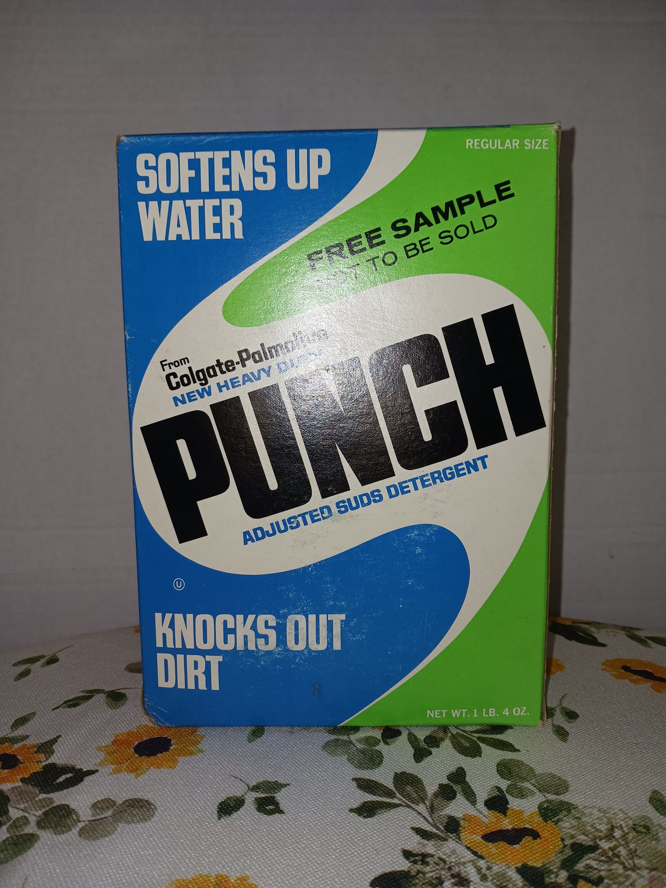 Vintage Laundry Detergent Box PUNCH Unopened - Etsy