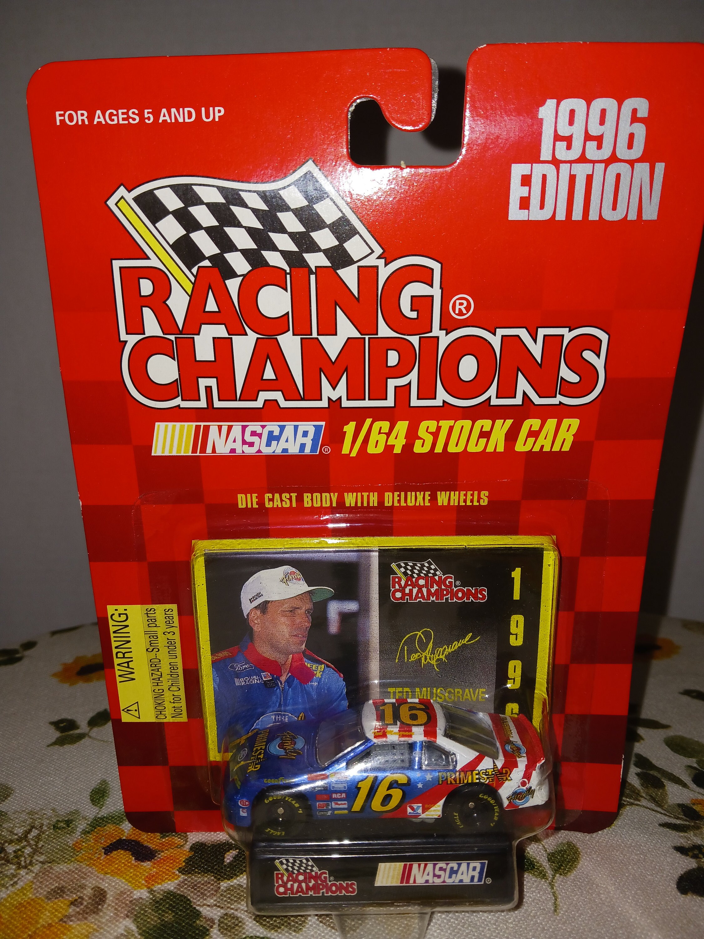 Racing Champions NASCAR 1996 #16 Ted Musgrave - Etsy