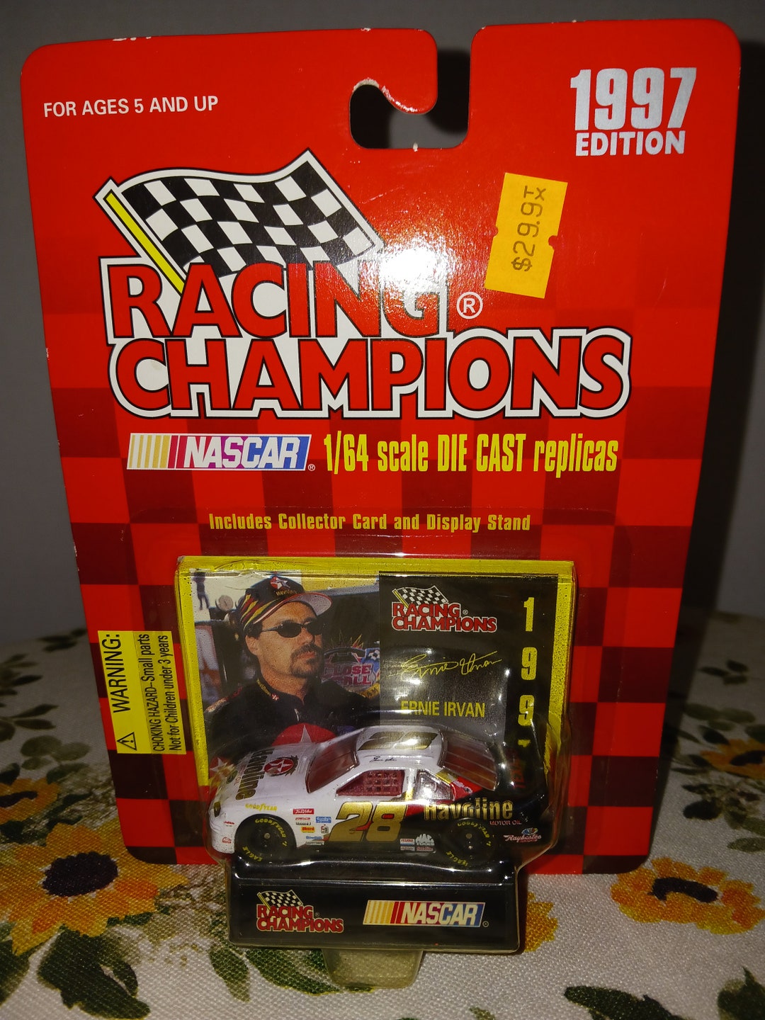 Racing Champions NASCAR Havoline #28 Erinie Irvan 1997 - Etsy