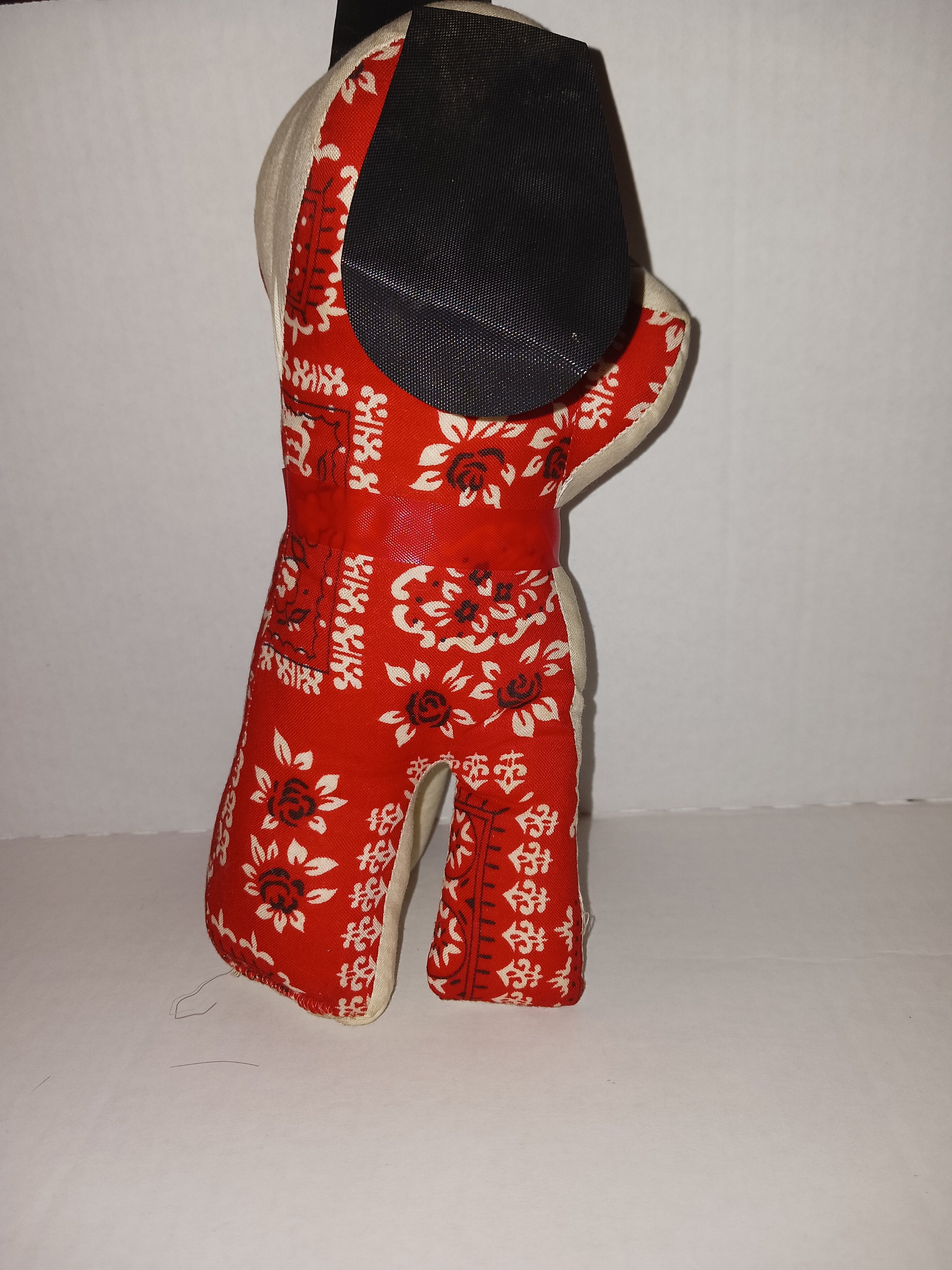 Vintage Red Hood Gretel Stuffed Doll/vintage Carnival Dog Stuffed - Etsy