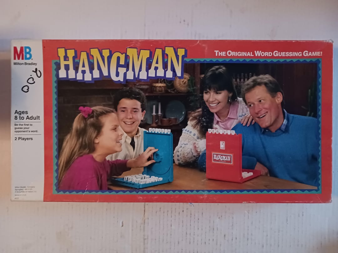 Hangman-the Original Word Guessing Game - Etsy