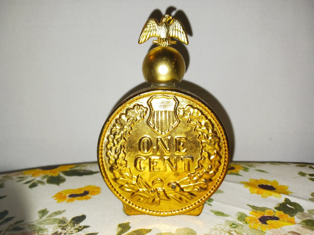 Vintage AVON Cologne One Cent Empty Bottle - Etsy