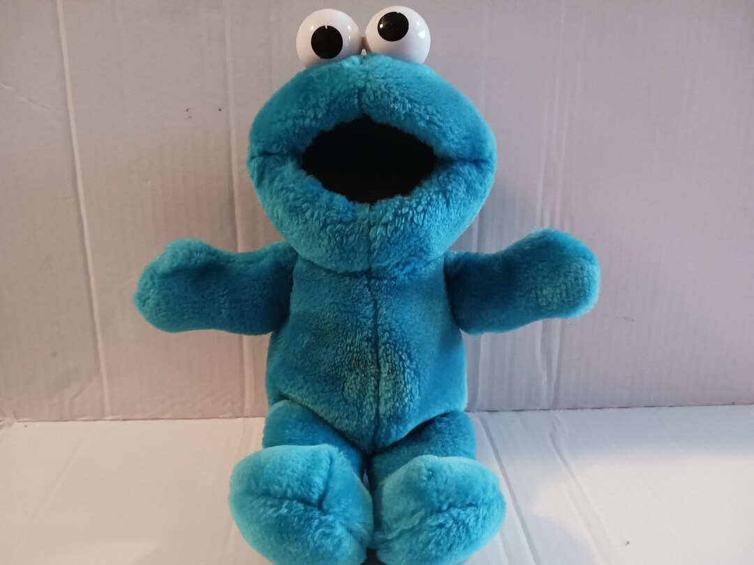 Vintage Tyco Sesame Street Cookie Monster- Knickerbocker Ernie 1980's ...