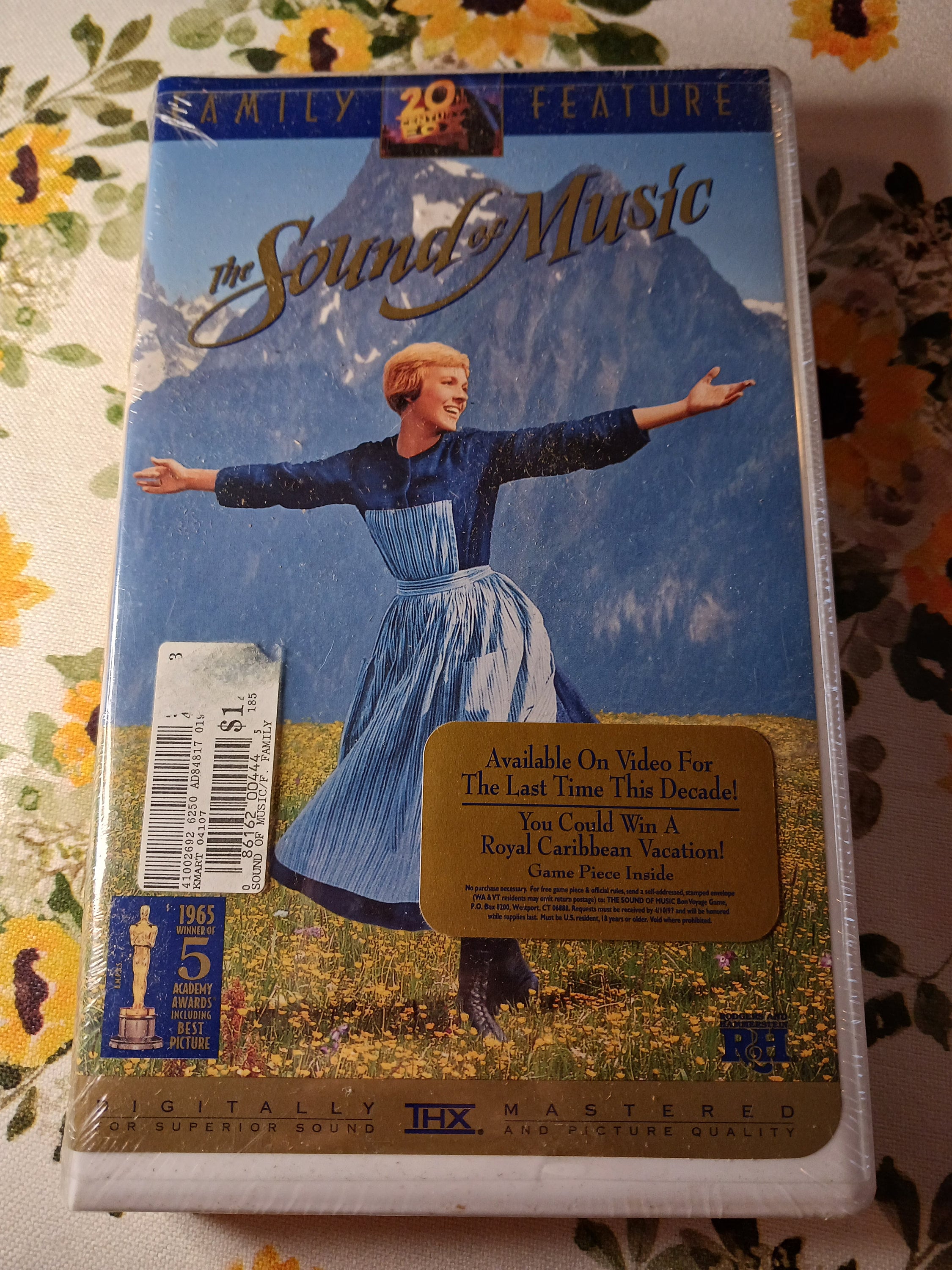 Vintage New Sealed sound of Music VHS 1993 - Etsy