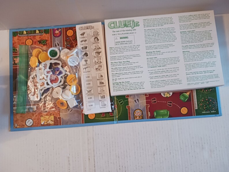 Vintage Clue Jr. - Etsy