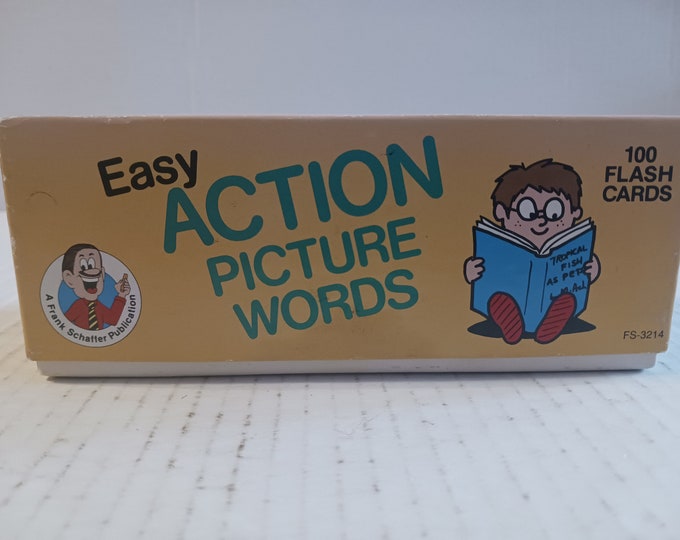 Easy Action Picture Words - Etsy