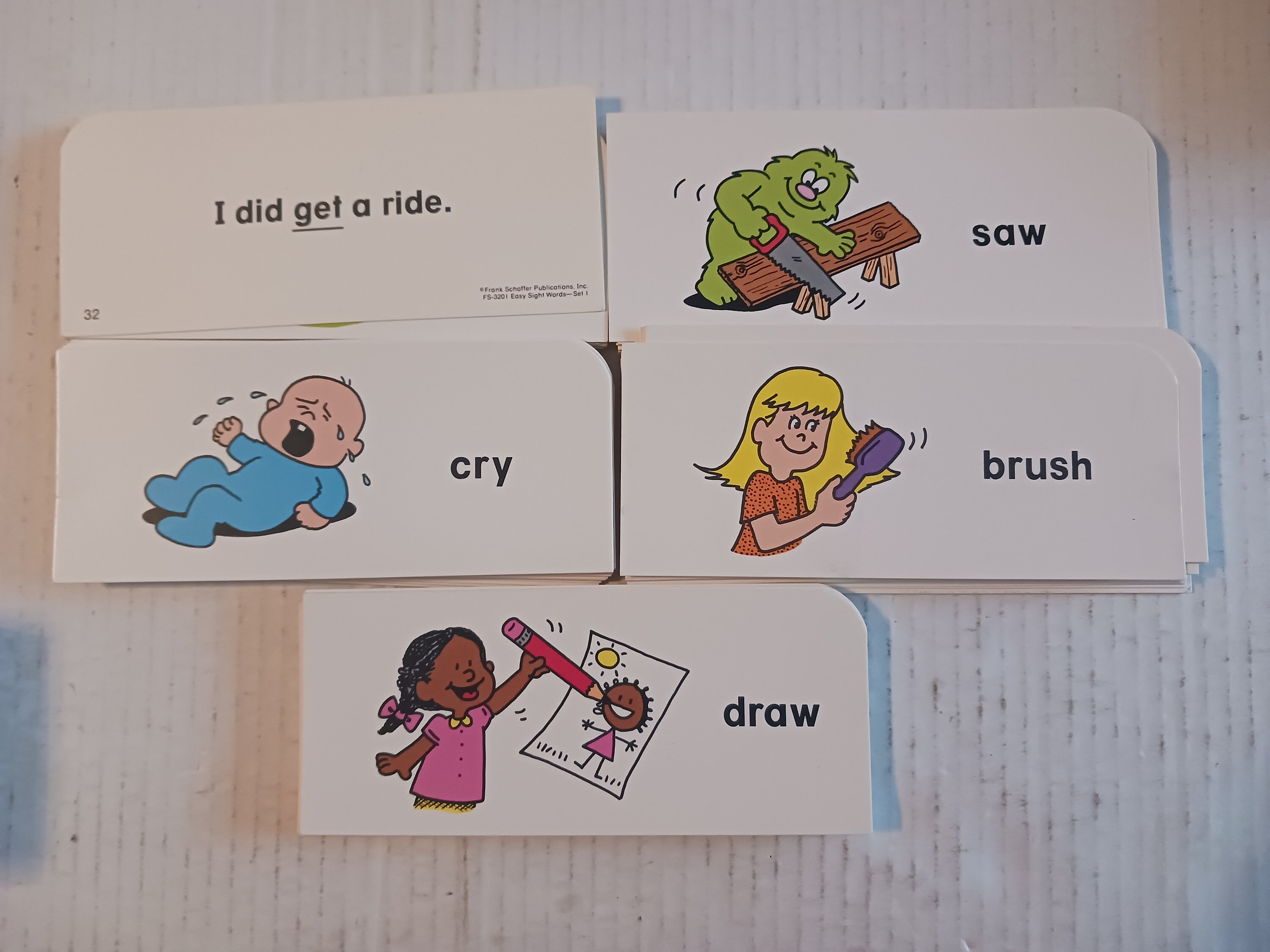 Easy Action Picture Words - Etsy