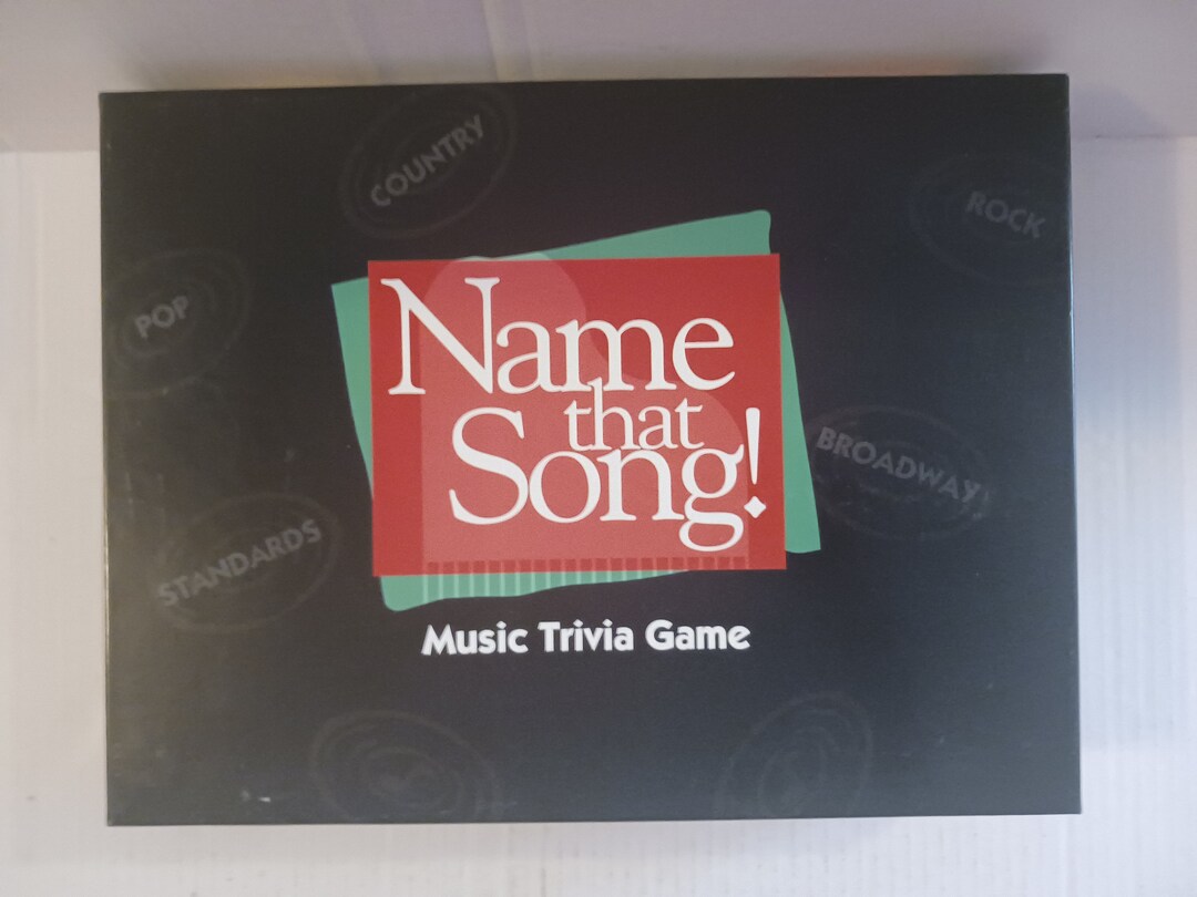 Name That Song! Music Trivia Game - Etsy